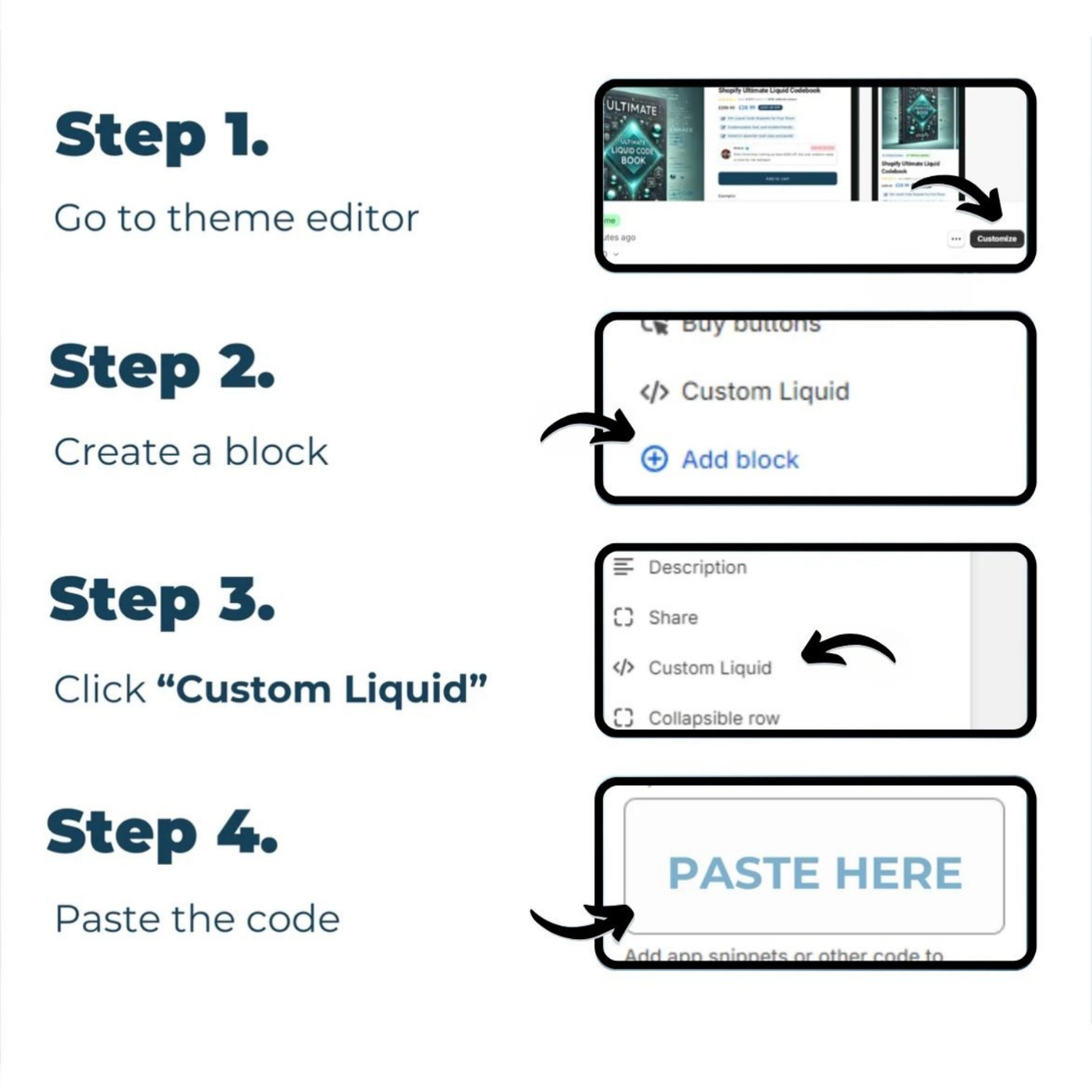 DFY Products | Shopify Ultimate Liquid Codebook